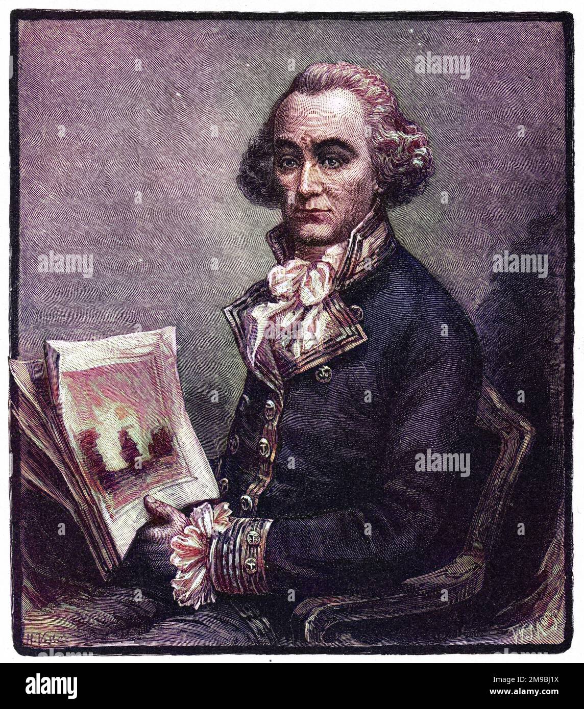 Captain JOHN HUNTER Captain in the Royal Navy and governor of New South ...