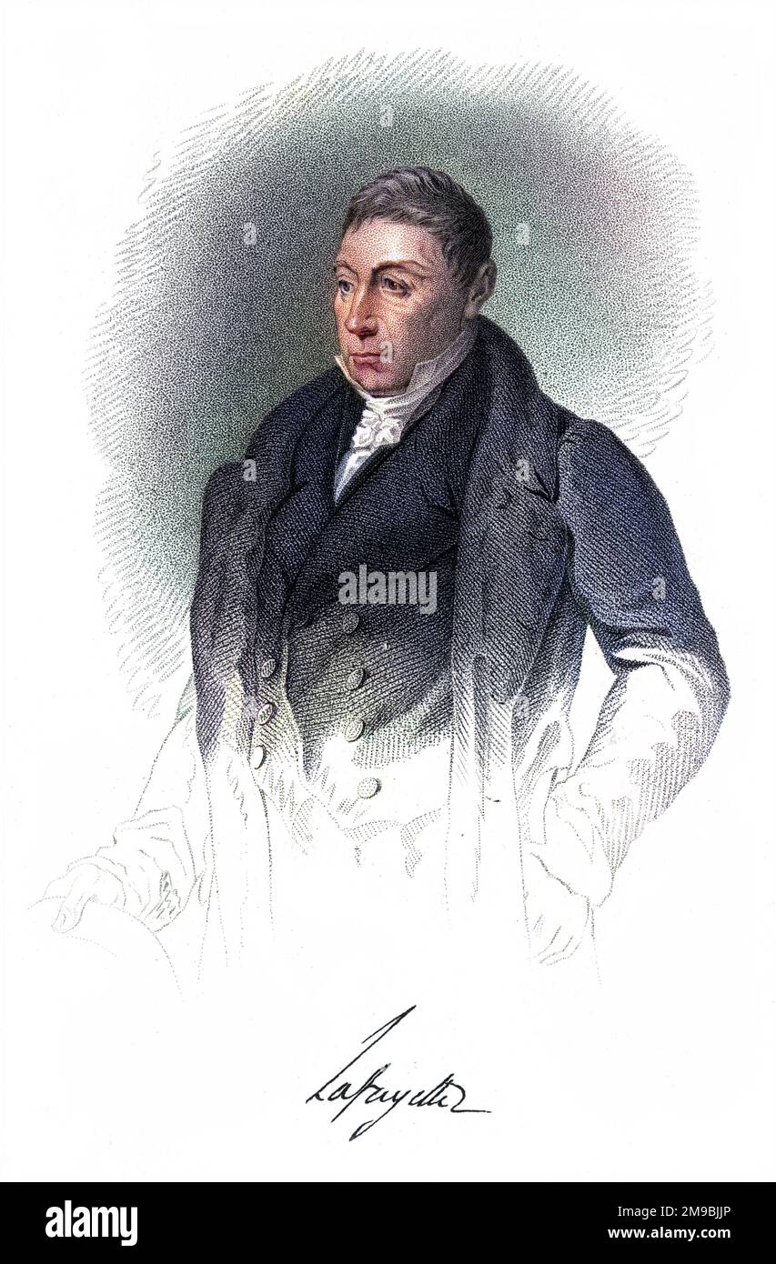 Marie paul joseph roch yves gilbert de mottier lafayette hi-res stock photography and images - Alamy