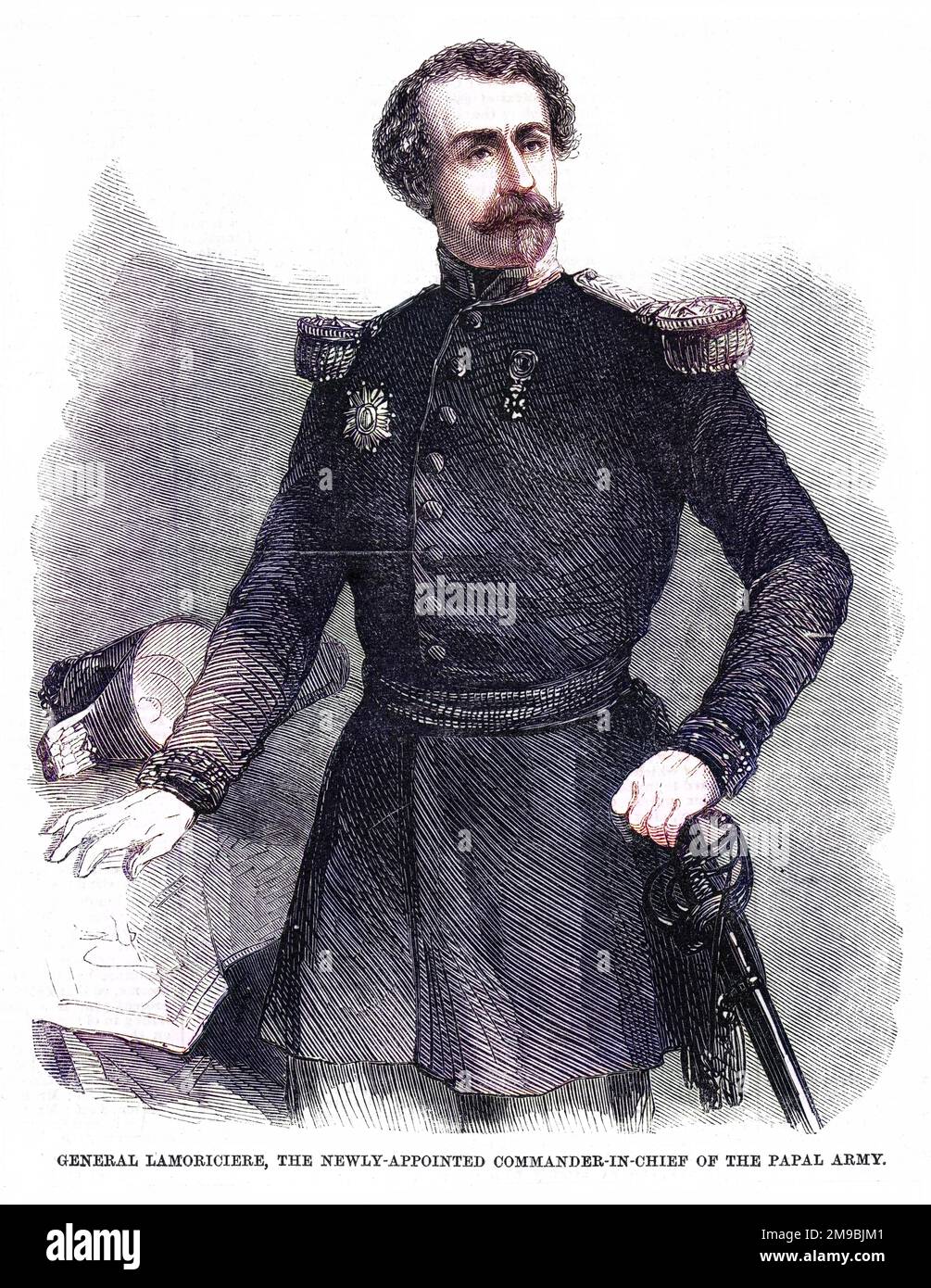 CHRISTOPHE LEON LOUIS JUCHAULT de LAMORICIERE French military commander ...