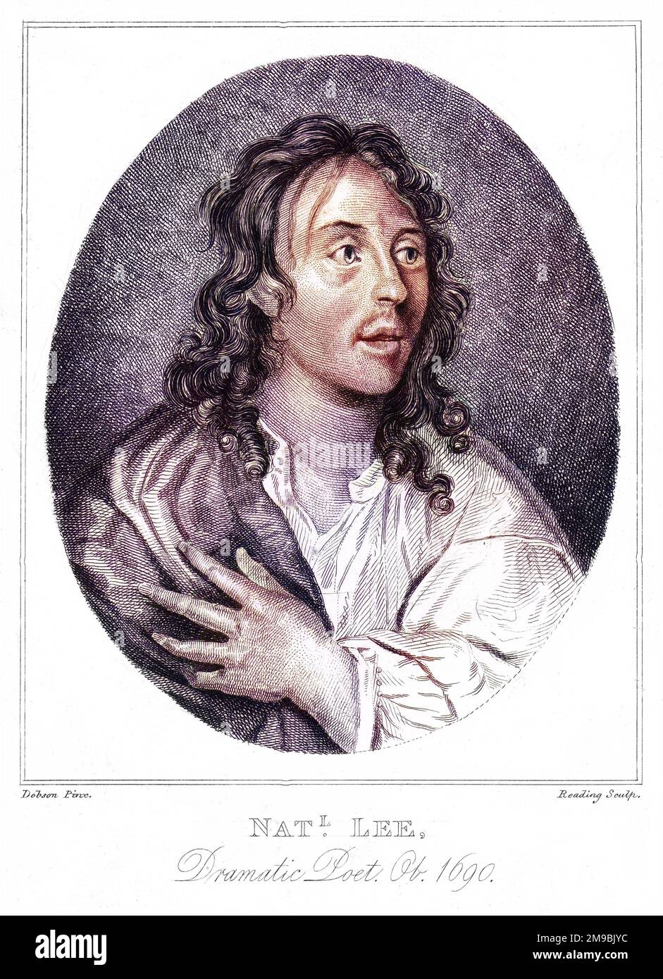 NATHANIEL LEE Poet and playwright Stock Photo - Alamy