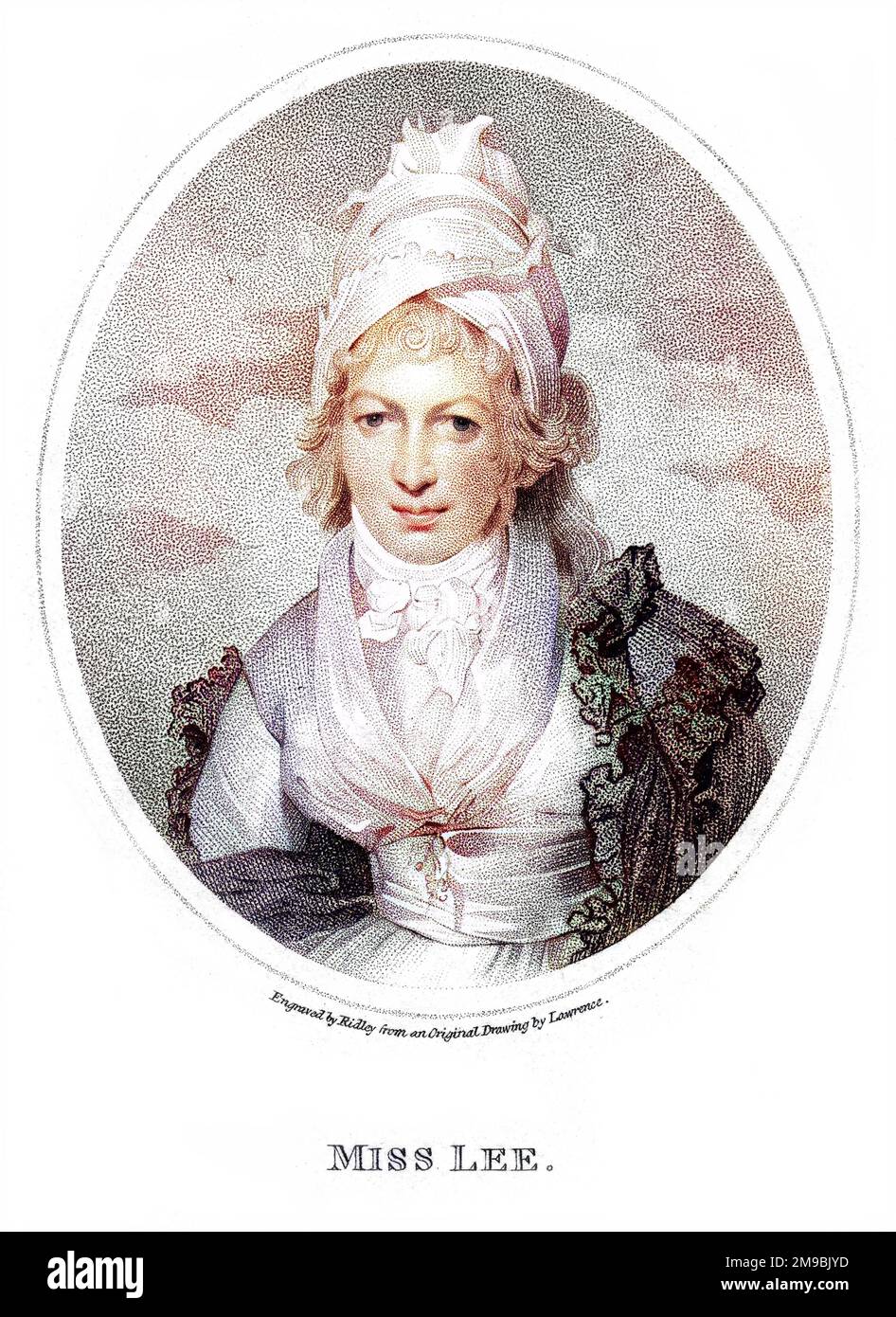 SOPHIA LEE Playwright, novelist and schoolmistress Stock Photo - Alamy