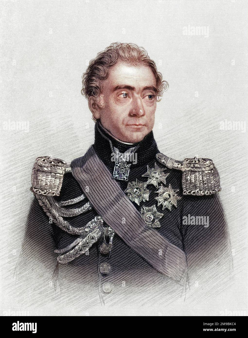 GEORGES MOUTON, comte LOBAU French military commander Stock Photo - Alamy