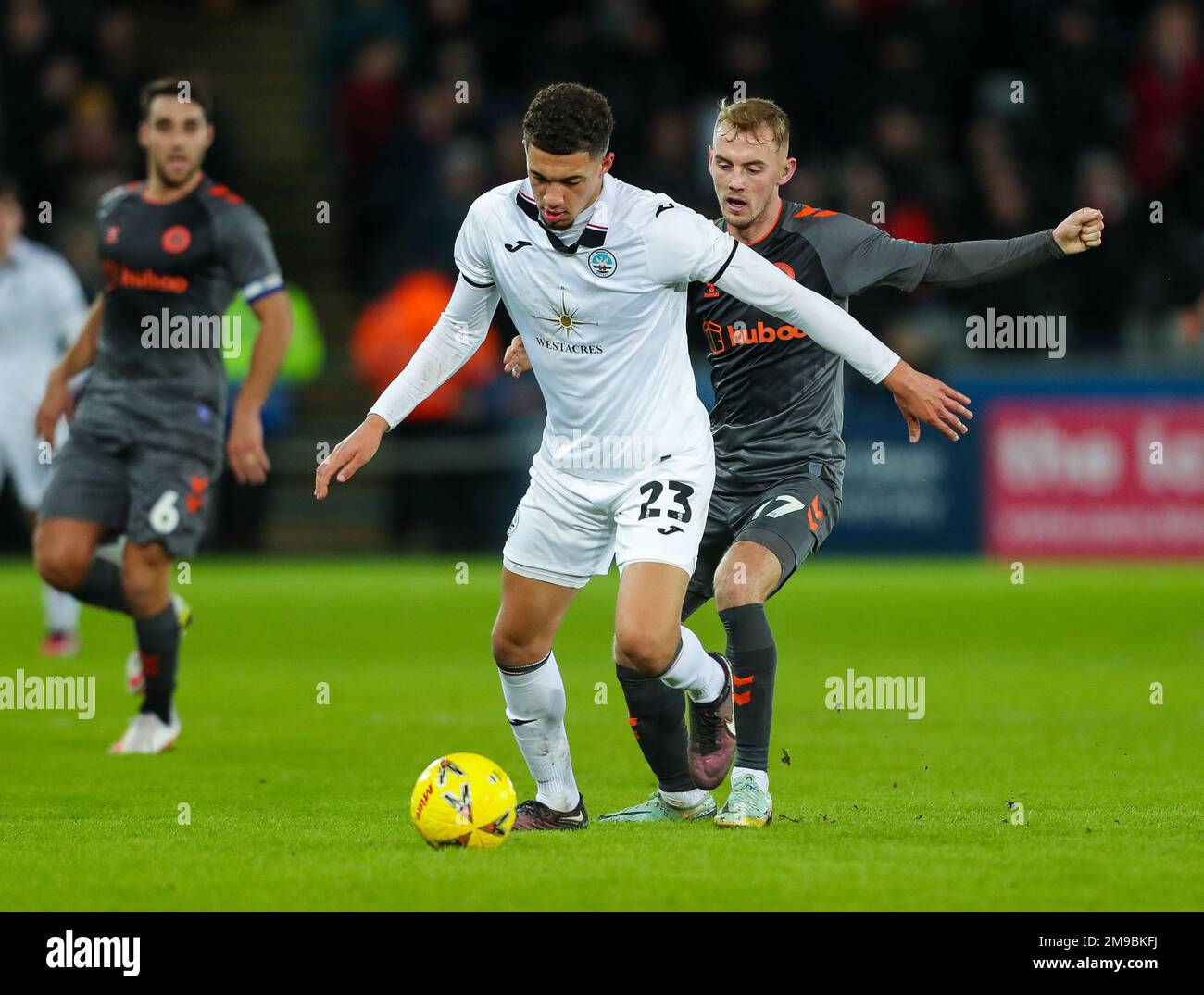 Swansea.com Stadium, Swansea, UK. 17th Jan, 2023. FA Cup Football ...