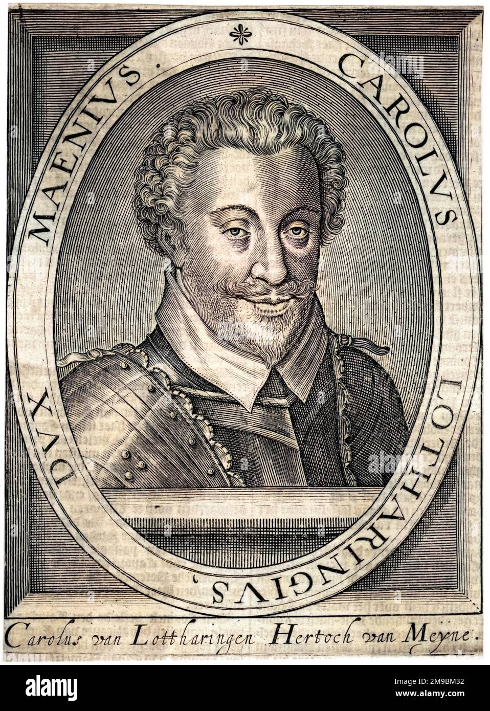 CHARLES de LORRAINE, duc de MAYENNE French soldier and statesman ...