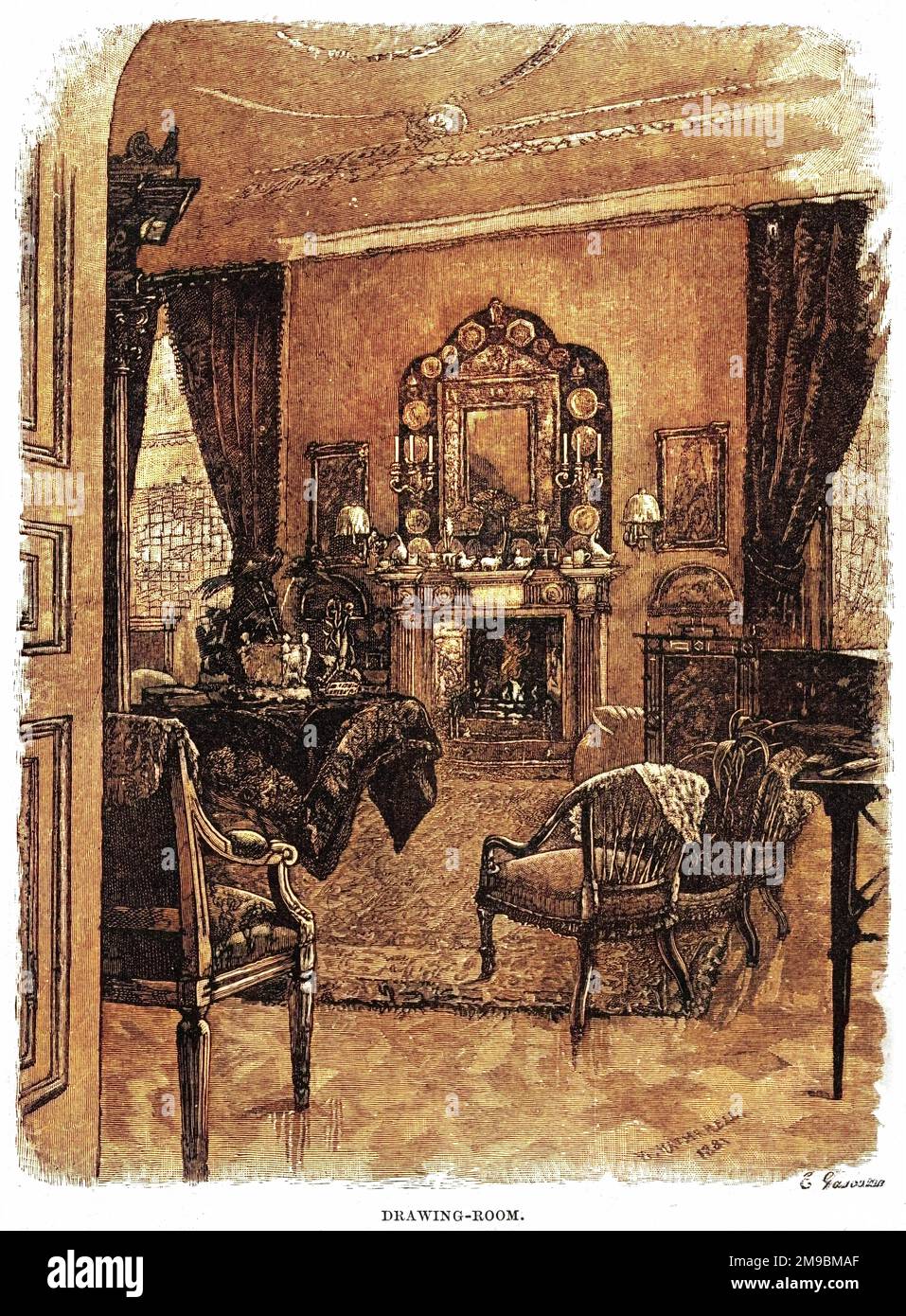 Kensington palace drawing room hi-res stock photography and images - Alamy