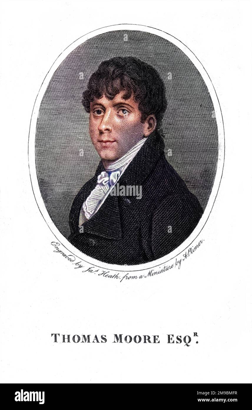 THOMAS MOORE Irish writer This is the youngest of our many portraits of ...