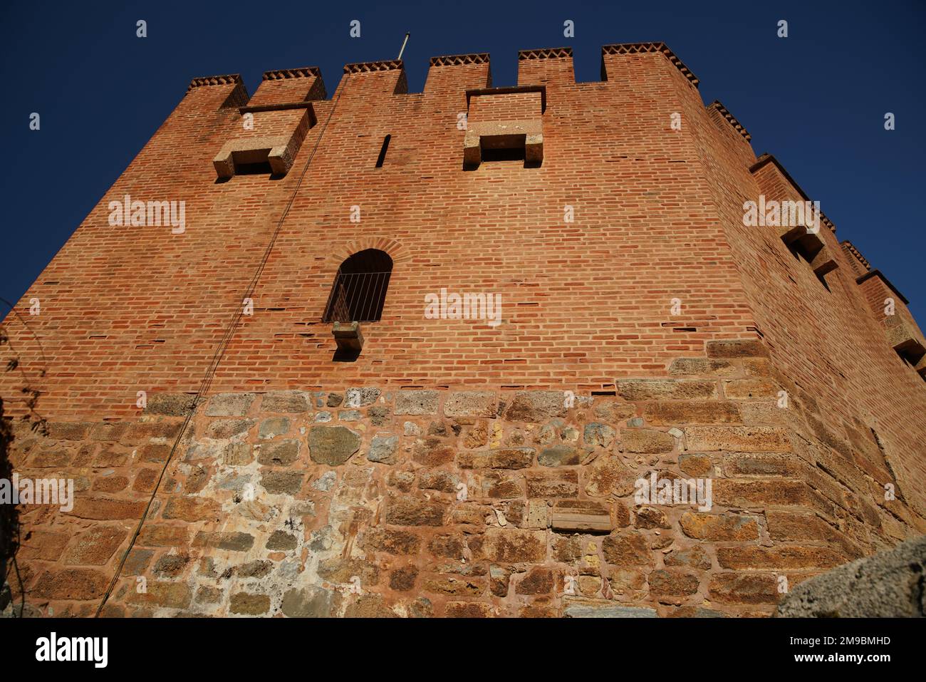 Red Tower in Alanya Town, Antalya City, Turkiye Stock Photo - Alamy
