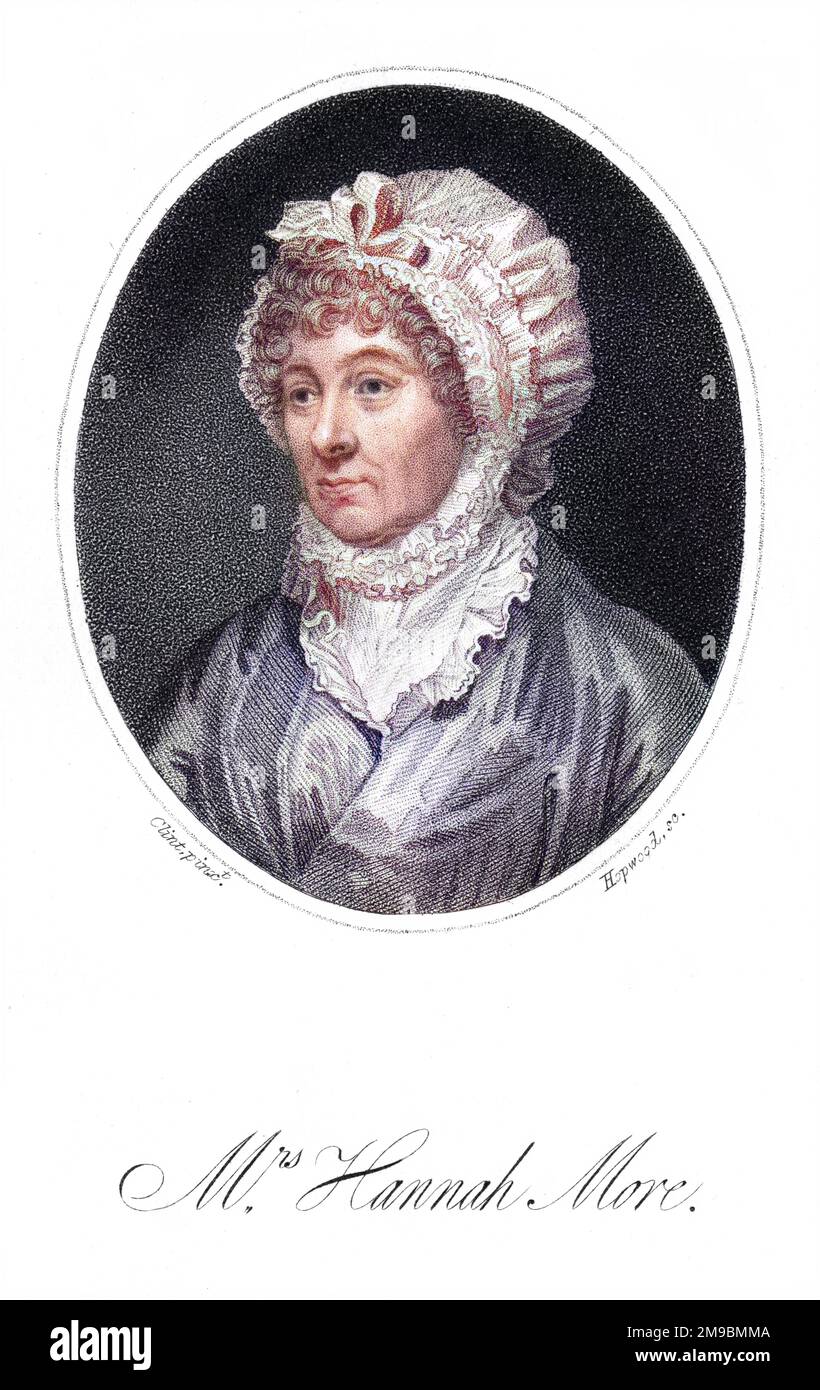 HANNAH MORE prolific writer (mainly religious) and teacher, her best ...