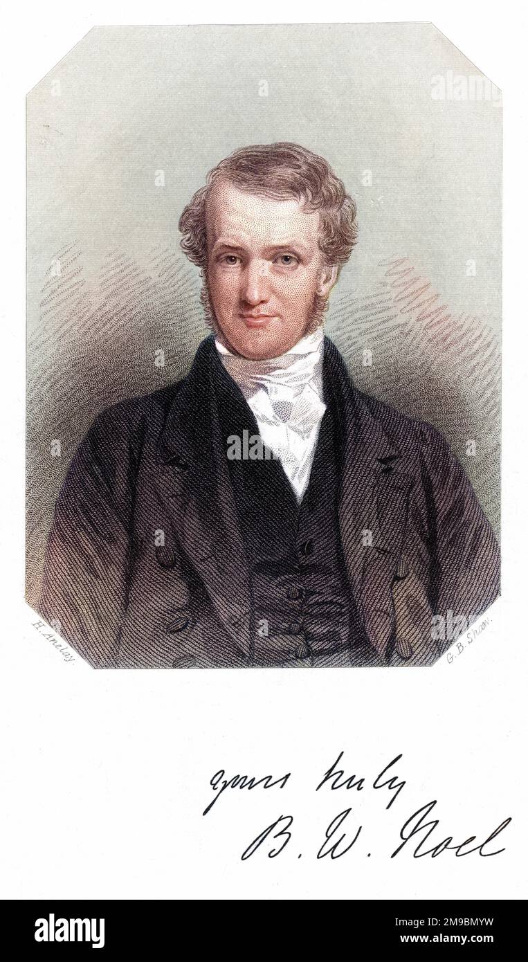 BAPTIST WRIOTHESLEY NOEL controversial churchman with his autograph ...