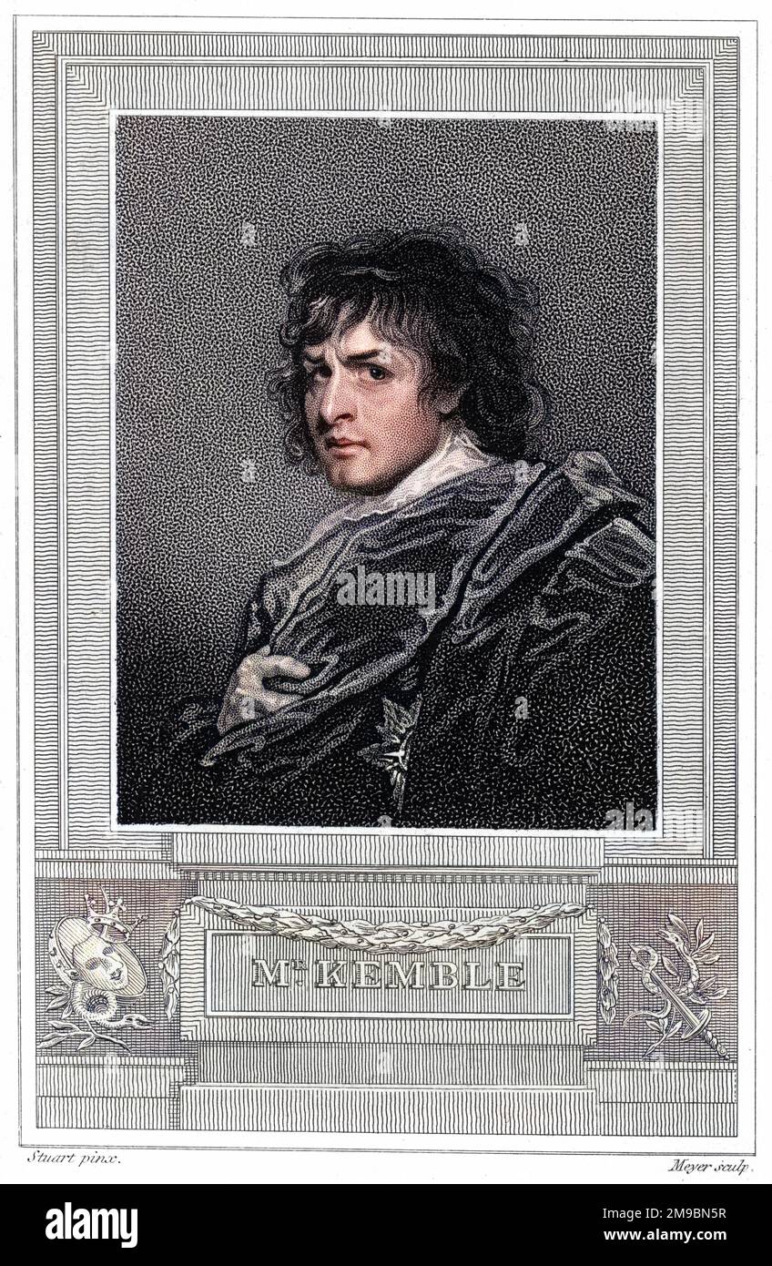 JOHN PHILIP KEMBLE actor Stock Photo - Alamy