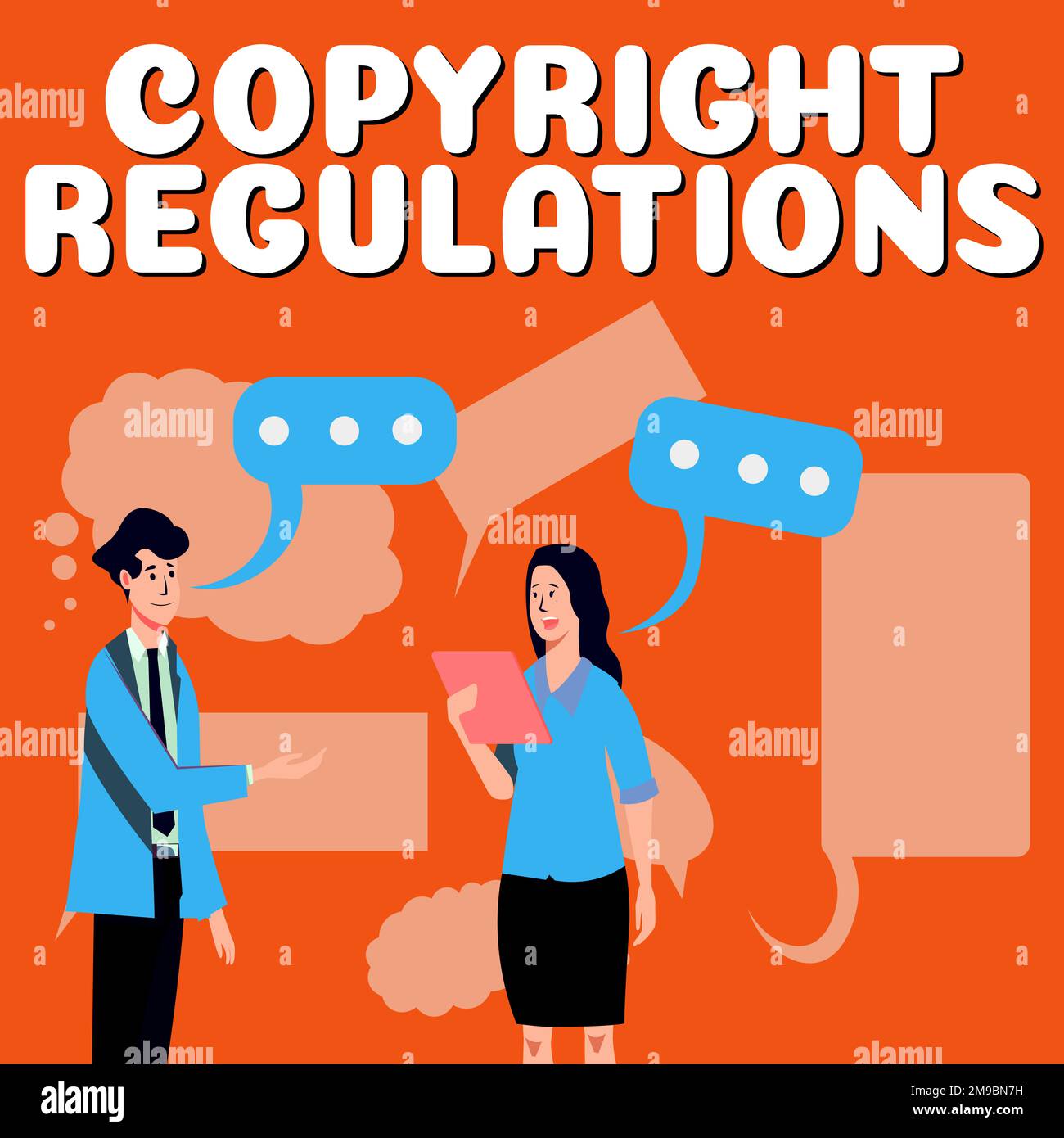 Conceptual caption Copyright Regulations. Internet Concept body of law ...