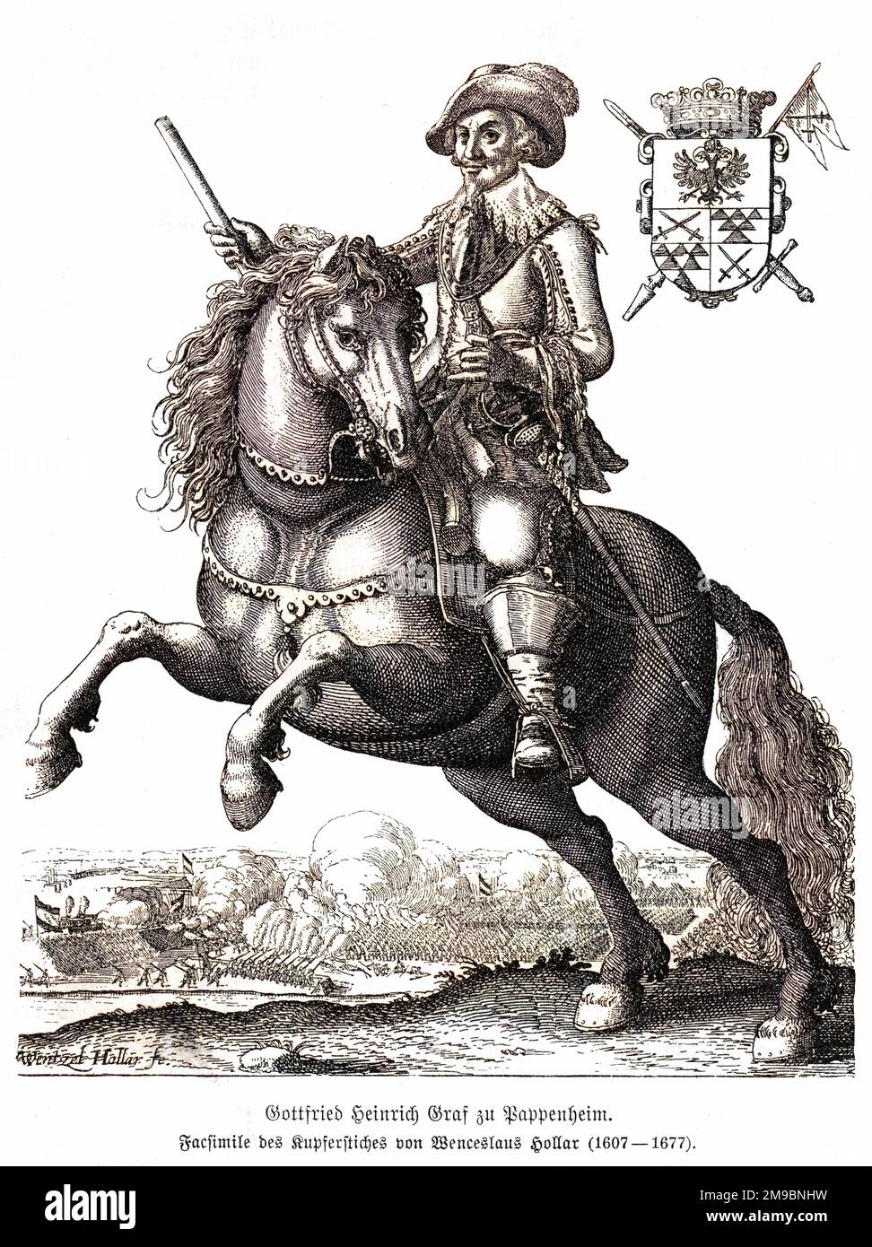 GOTTFRIED HEINRICH graf zu PAPPENHEIM German military commander in the ...