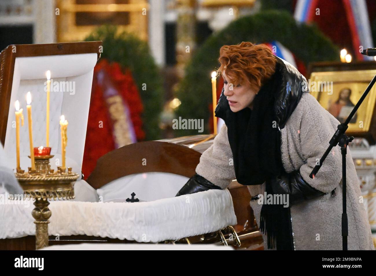 Farewell ceremony for People's Artist of the USSR Inna Churikova at the ...