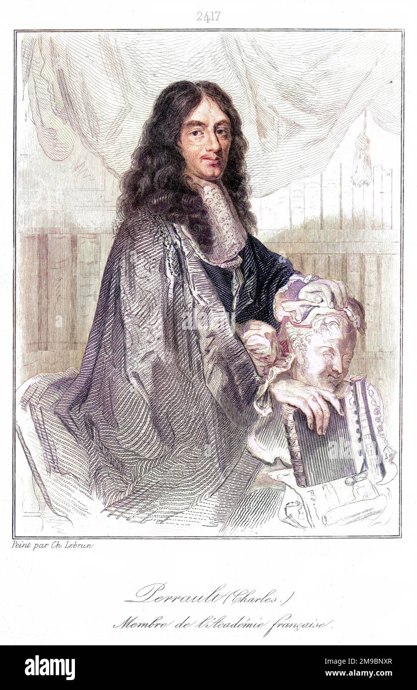 CHARLES PERRAULT - French writer and statesman, best known for his ...