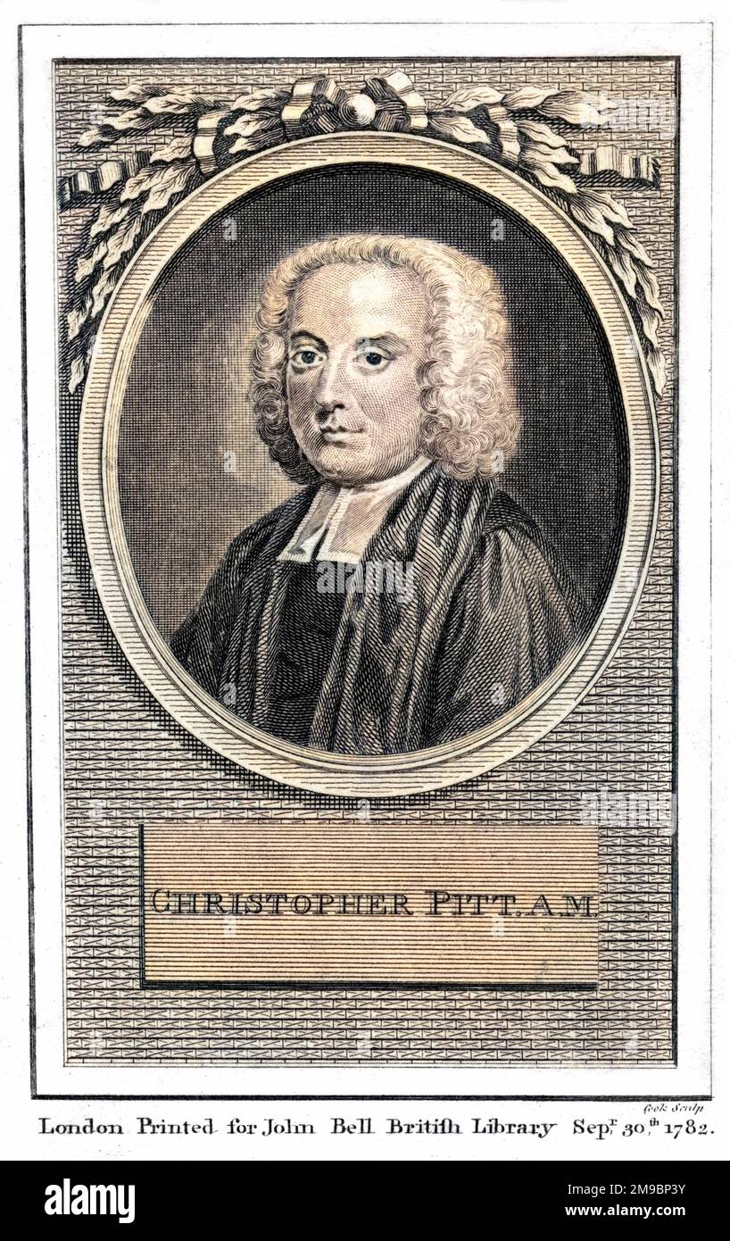 CHRISTOPHER PITT churchman and writer Stock Photo - Alamy