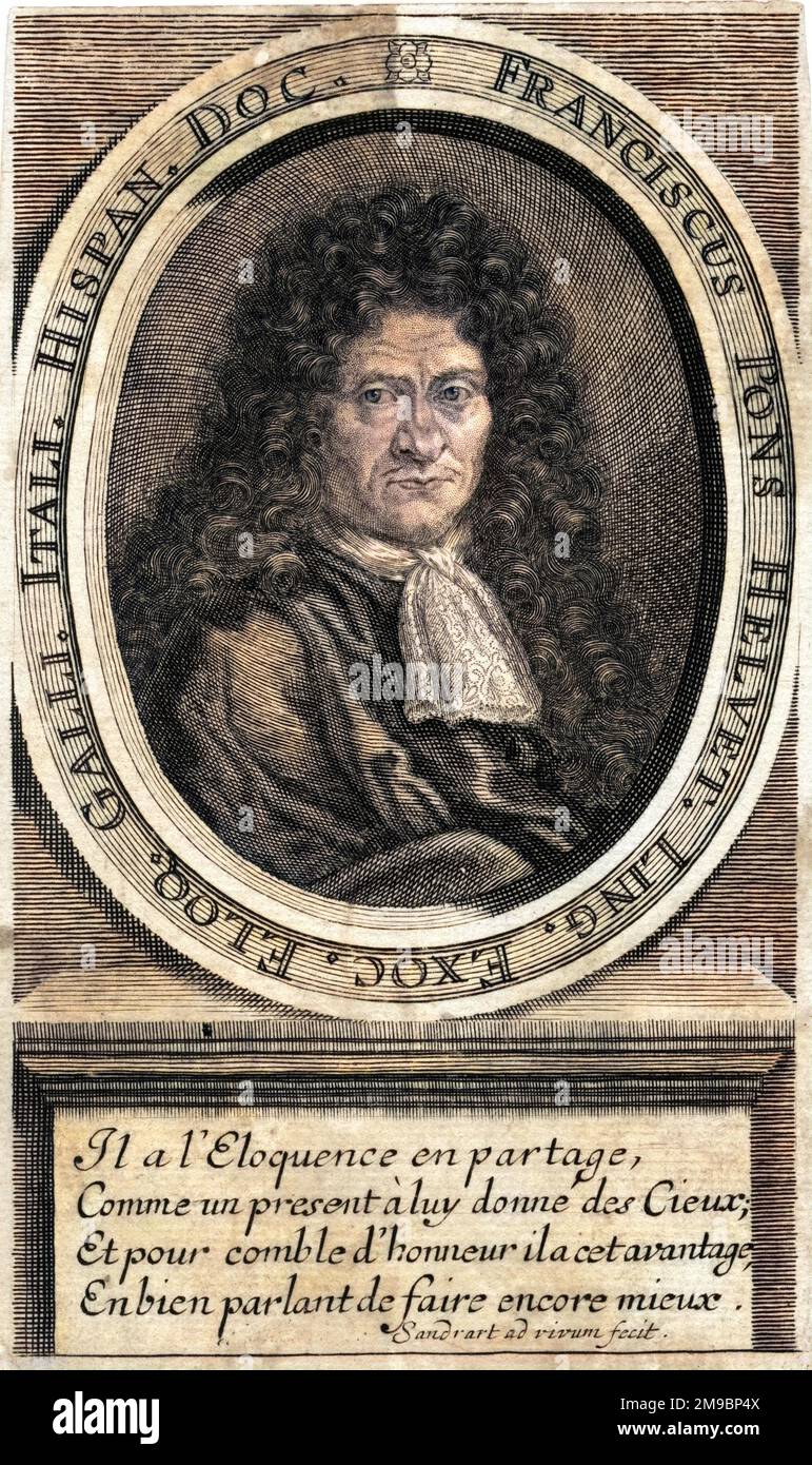 JEAN FRANCOIS DE PONS French-Swiss writer, eloquent not only in French ...