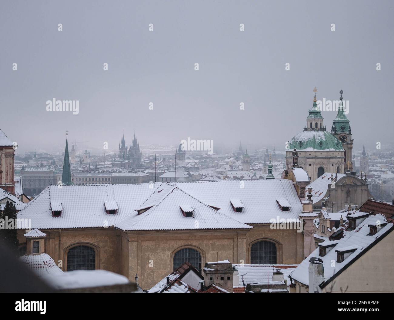 Prague white tower hi-res stock photography and images - Alamy