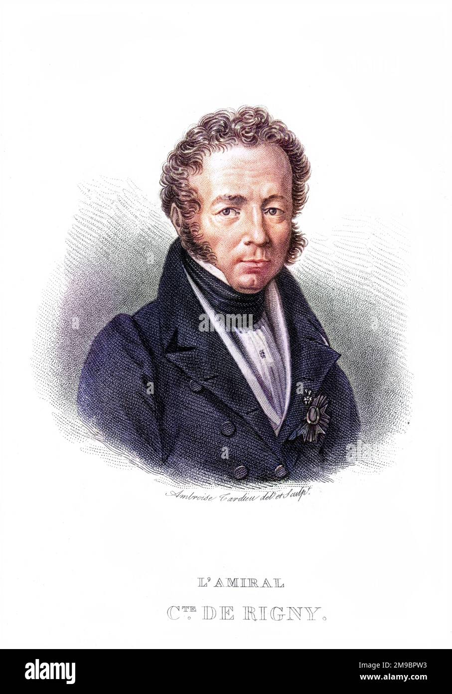 HENRI comte de RIGNY French naval commander Stock Photo - Alamy
