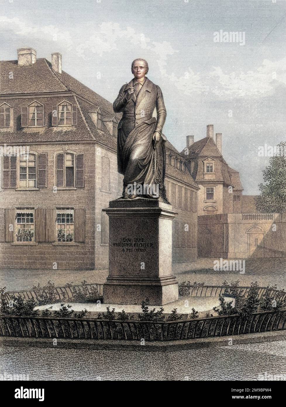 JEAN PAUL FRIEDRICH RICHTER German writer, memorialised in a statue at ...