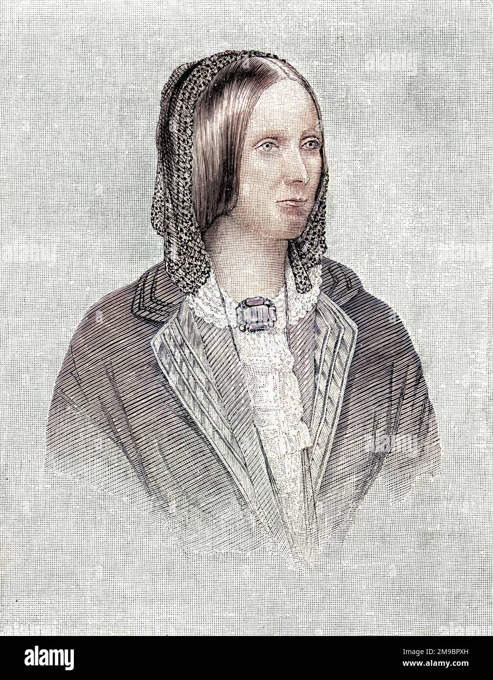 LADY ROBERTS, wife of sir Abraham Roberts and mother of Frederick Lord Roberts Stock Photo - Alamy