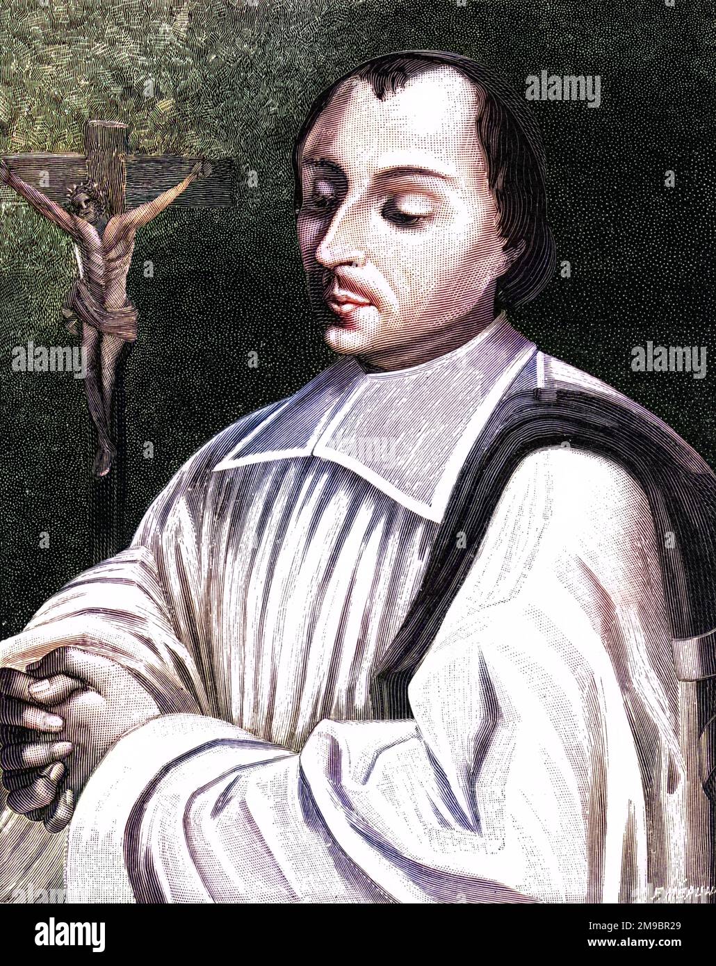 NICOLAS ROLAND French churchman Stock Photo - Alamy