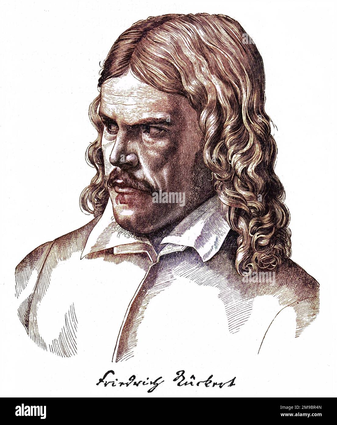 FRIEDRICH RUCKERT German poet Stock Photo - Alamy