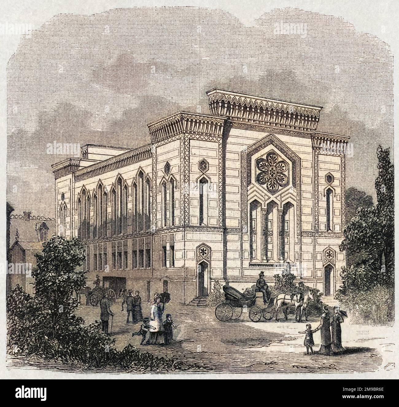 The synagogue for Stockholm's Jewish population Stock Photo - Alamy