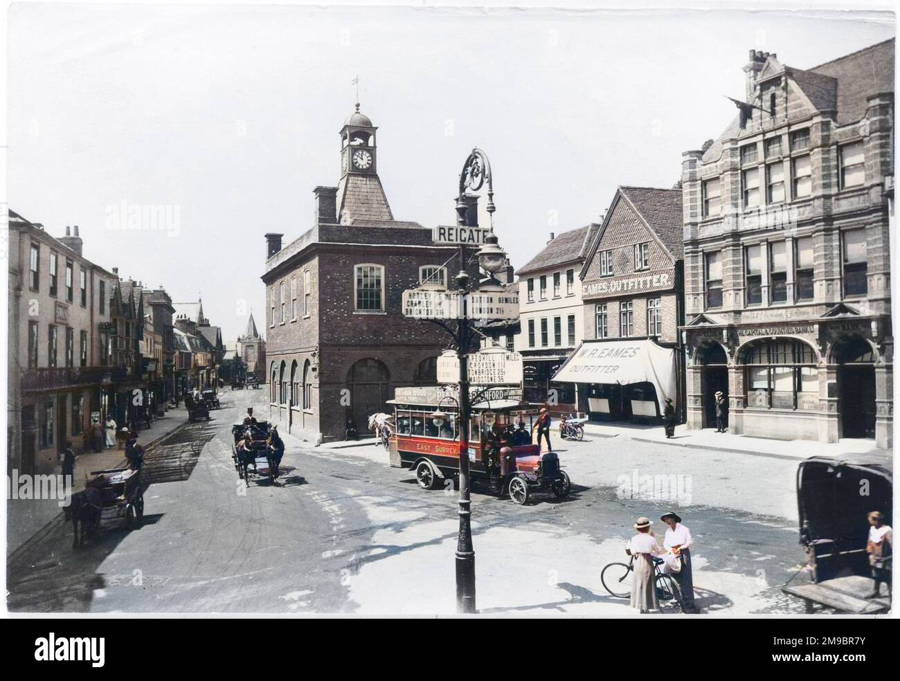 High Street, Reigate, Surrey Stock Photo - Alamy