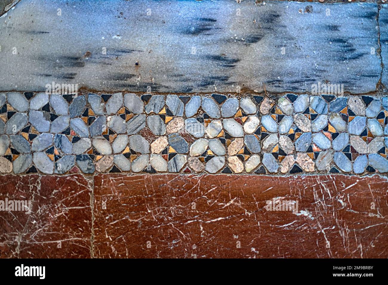 Byzantine mosaics on the floor of St. Nicholas Church Demre, Turkey ...