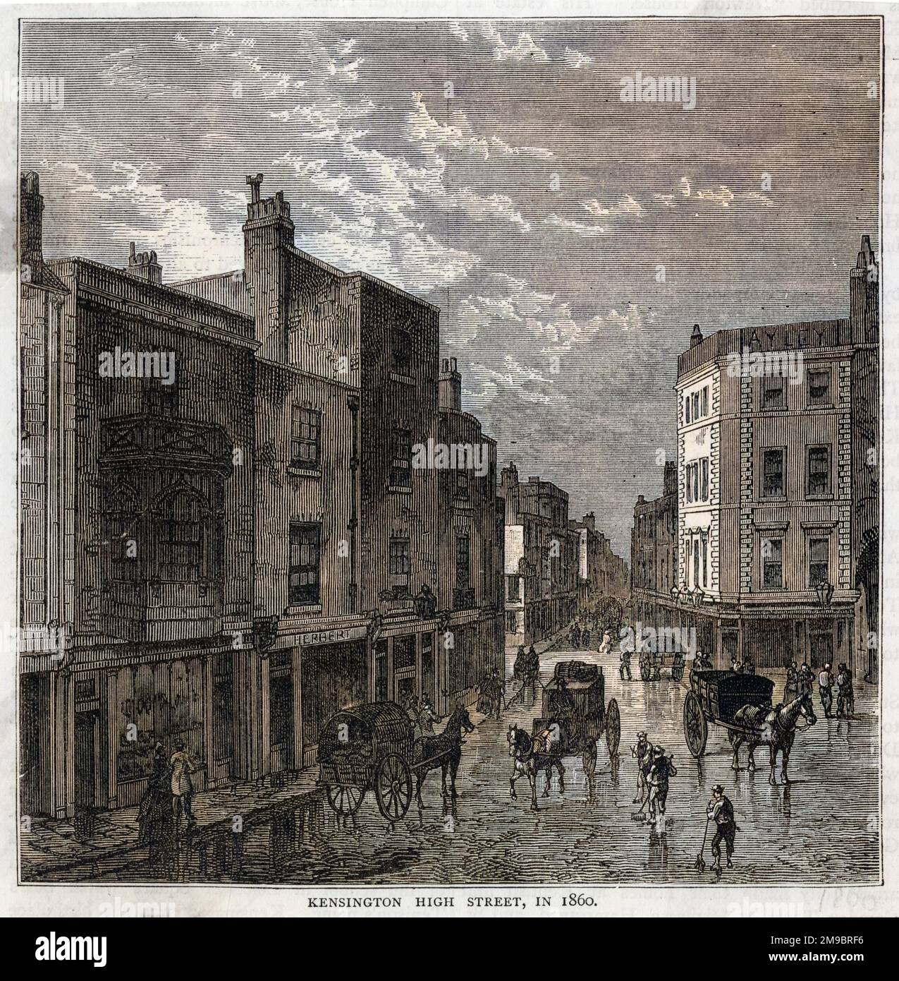 High street kensington history hi-res stock photography and images - Alamy