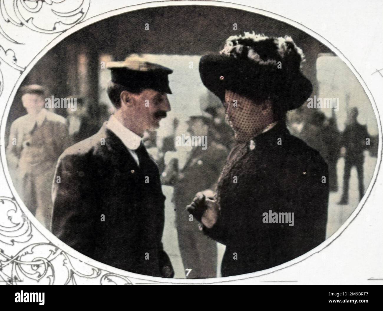 Saved from the Titanic; Mr James William Cheetham Whitter (steward ...