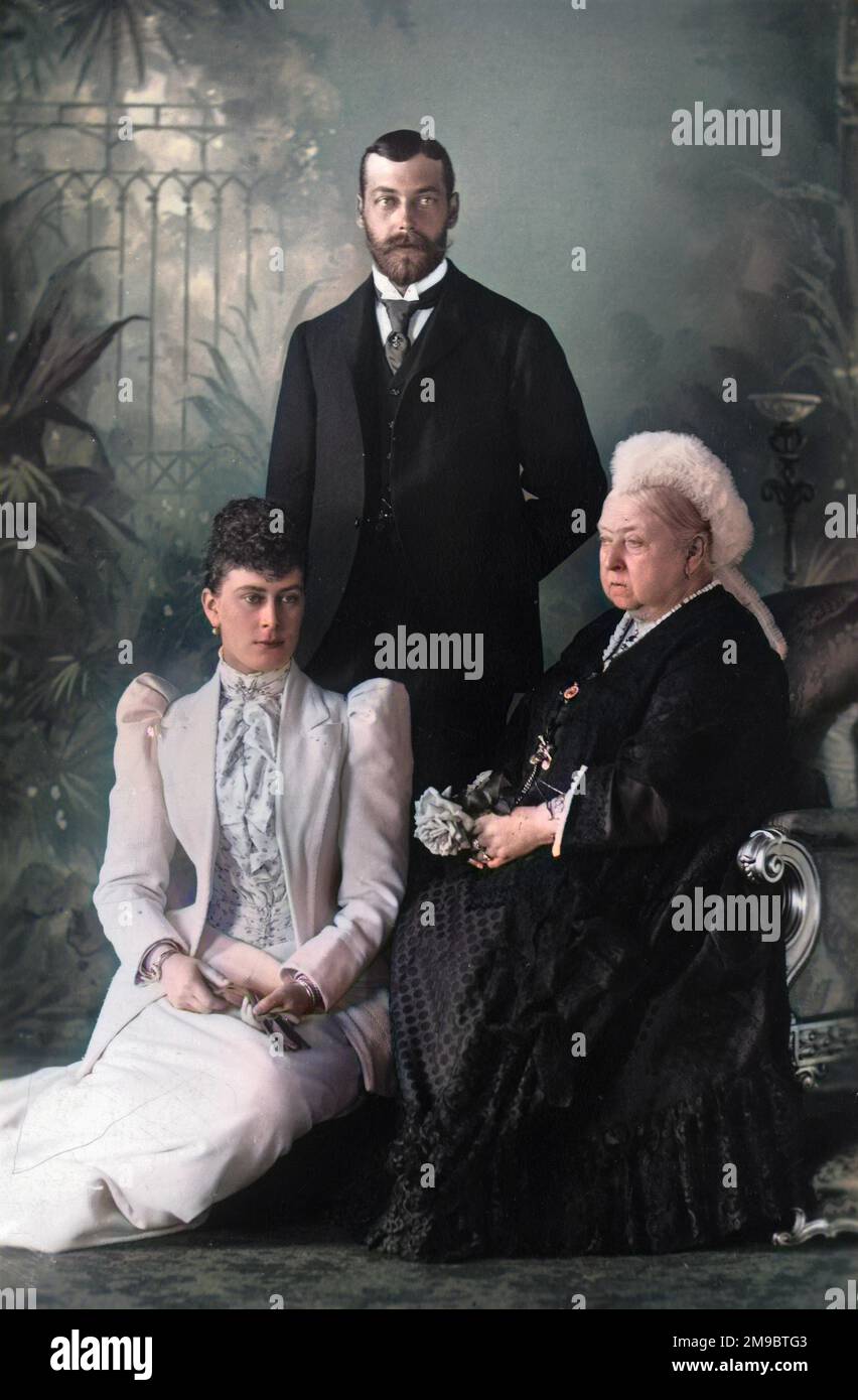 Queen victoria george hi-res stock photography and images - Alamy