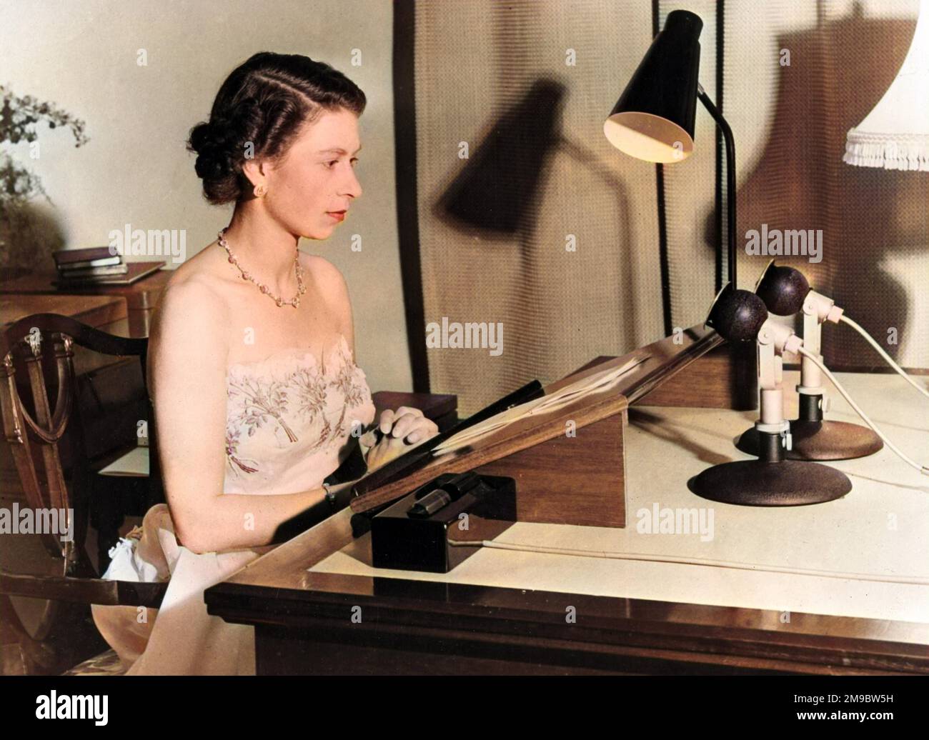 Christmas queen elizabeth hi-res stock photography and images - Alamy