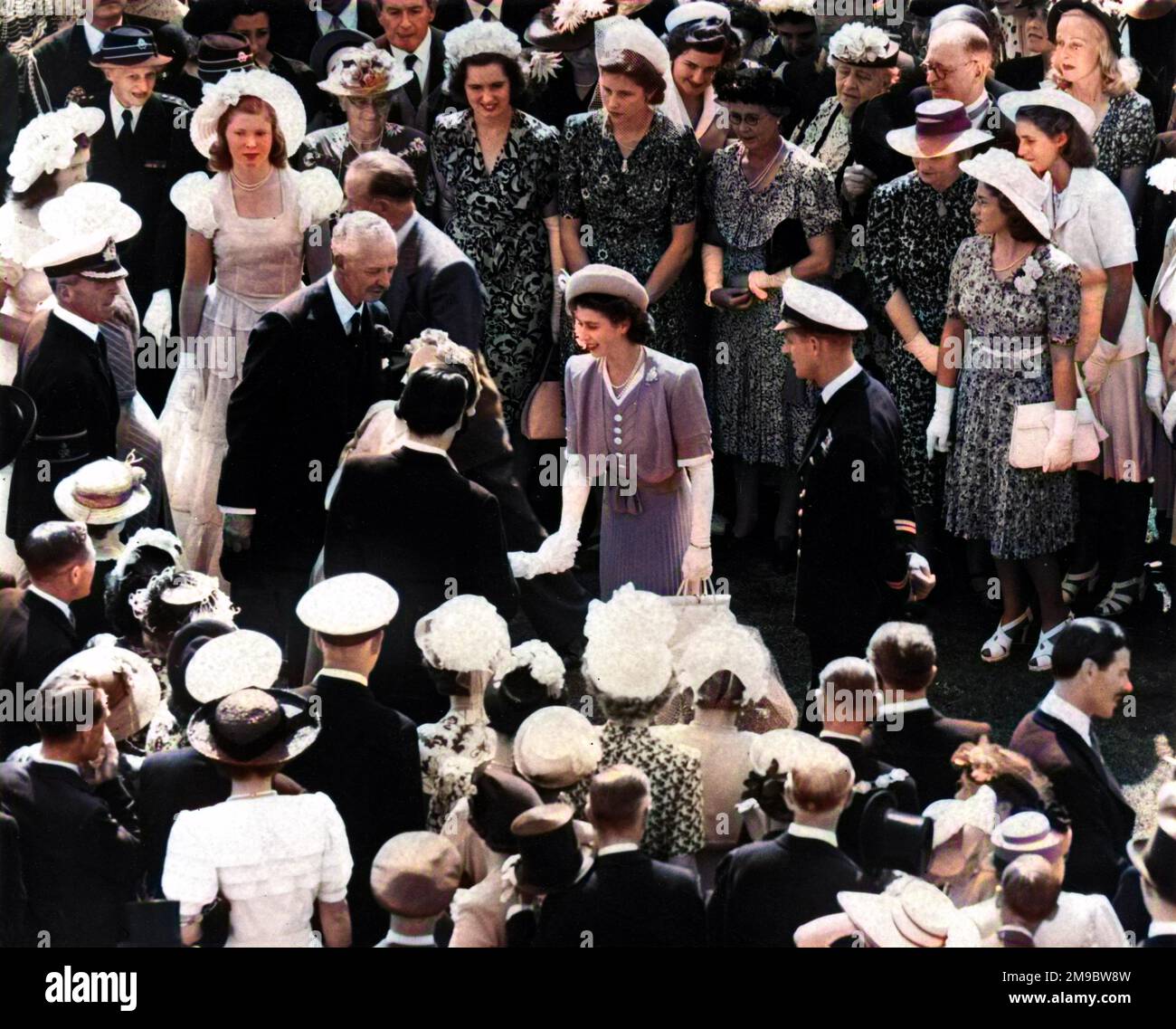 Royal Garden Party Straight from their visit to Scotland, their ...