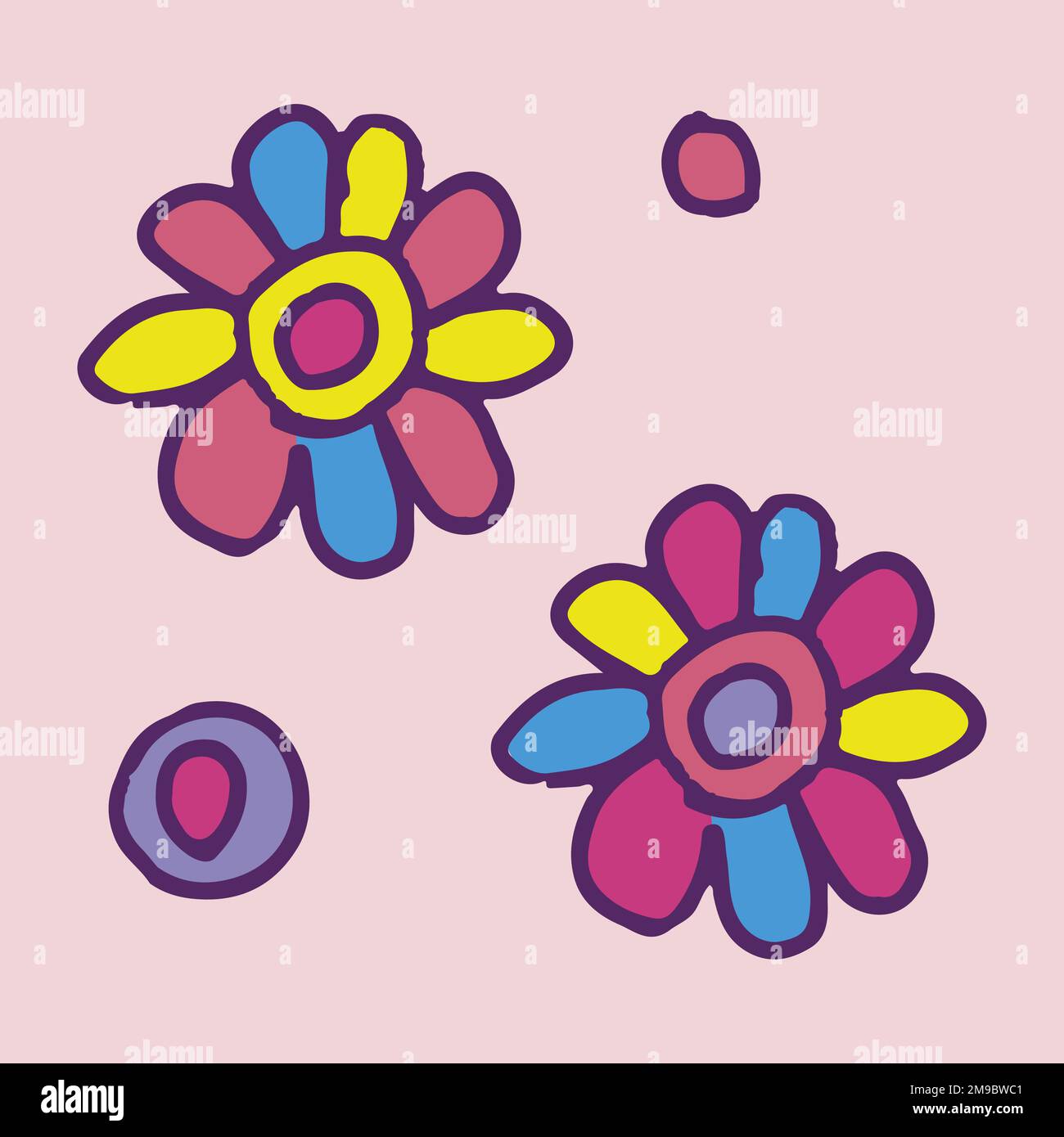 Diwali Indian rangoli vector flower design Stock Vector Image & Art - Alamy