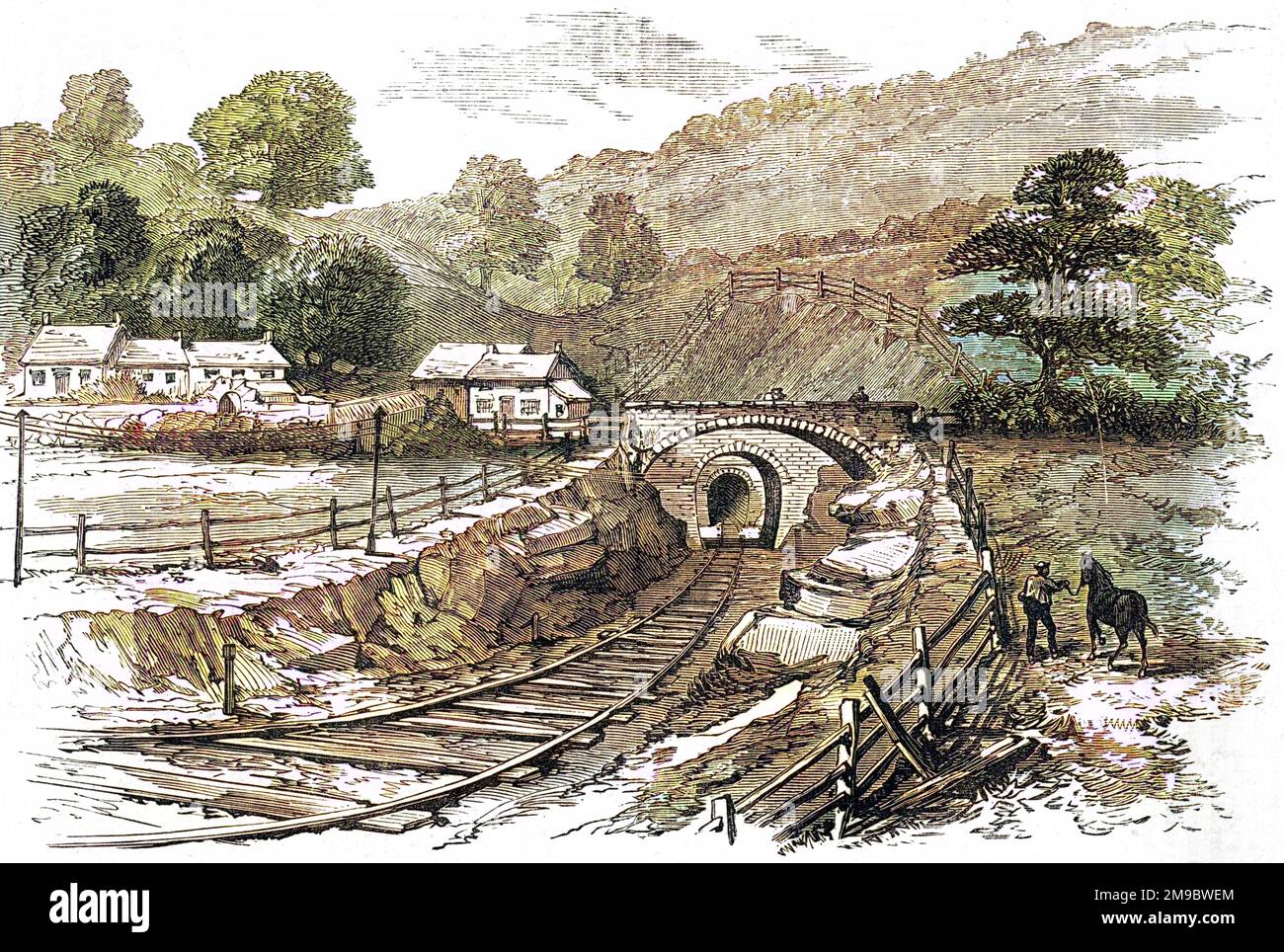 Tidenham tunnel hi-res stock photography and images - Alamy