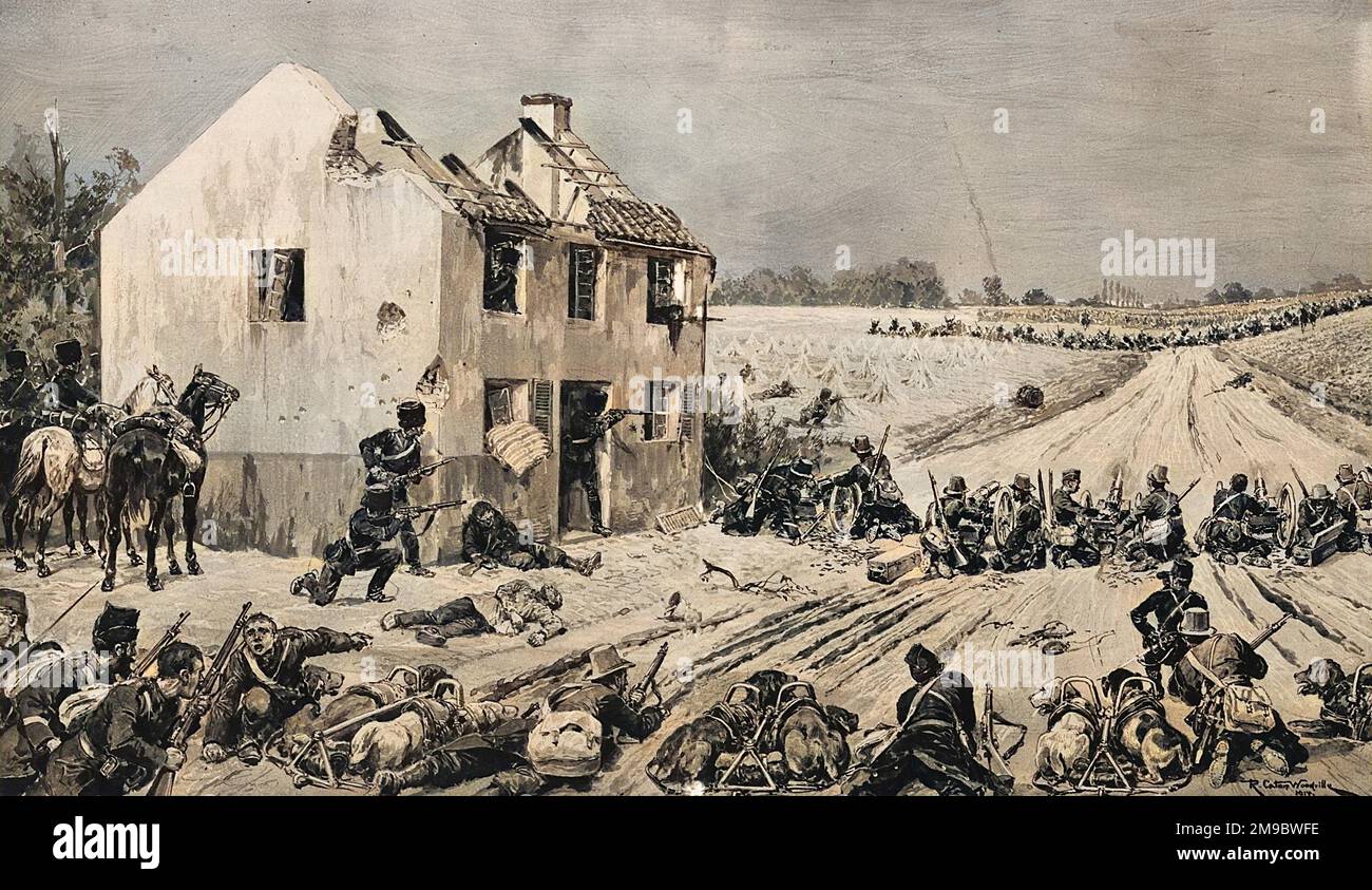 Using outdated, traditional tactics including close formation advances ...