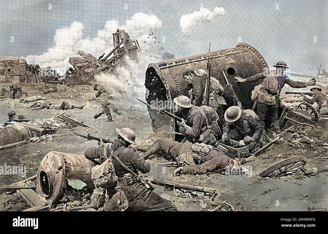 Canada in ww1 hi-res stock photography and images - Alamy