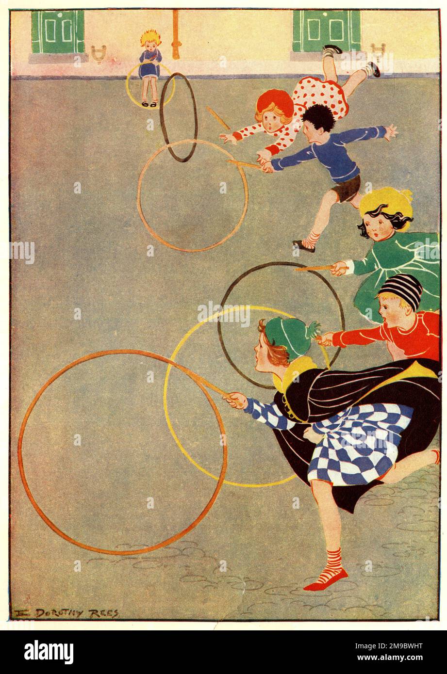 Stick and hoop hi-res stock photography and images - Alamy