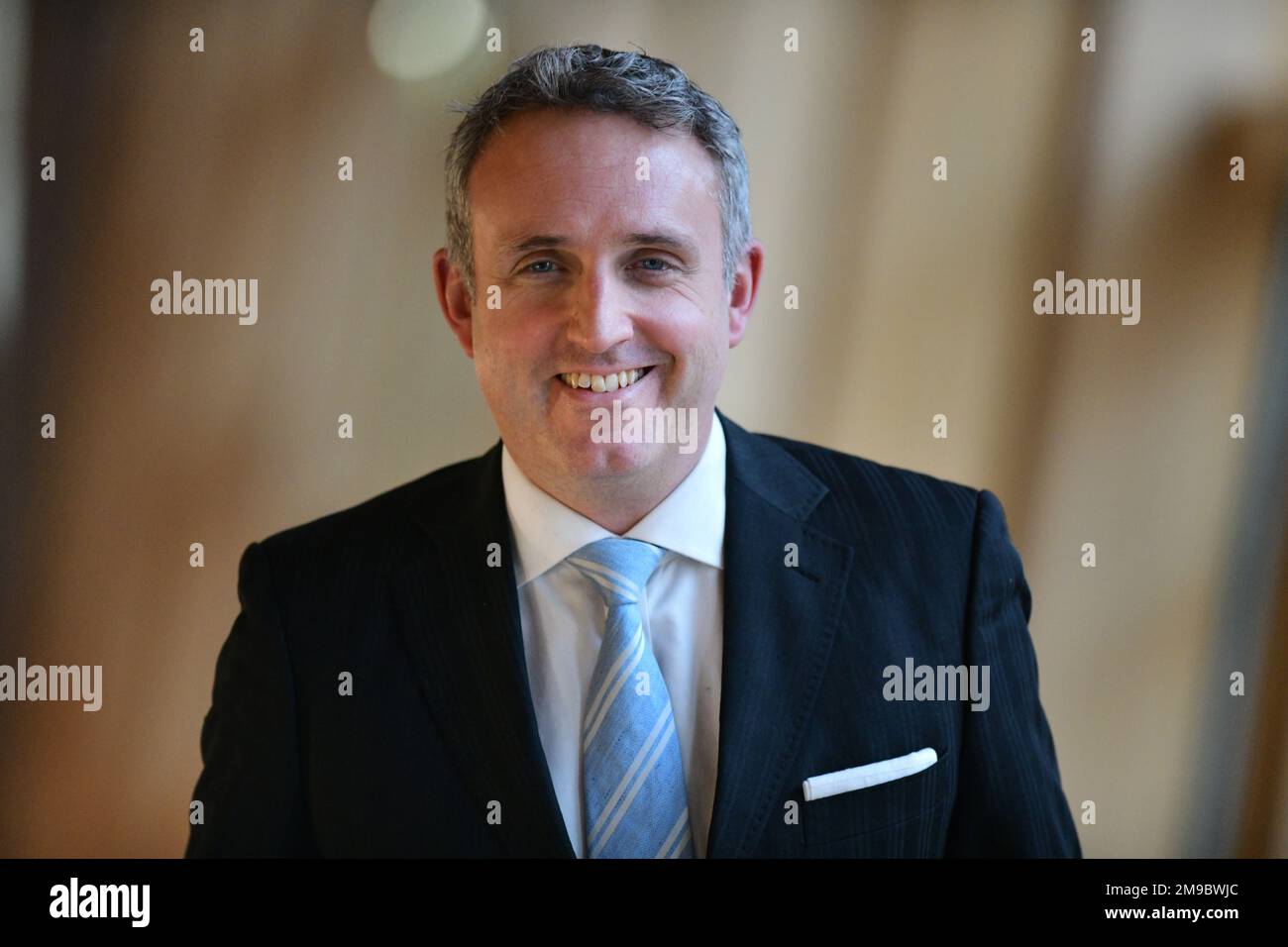 Edinburgh Scotland, UK 17 January 2023 Alex Cole-Hamilton at the ...