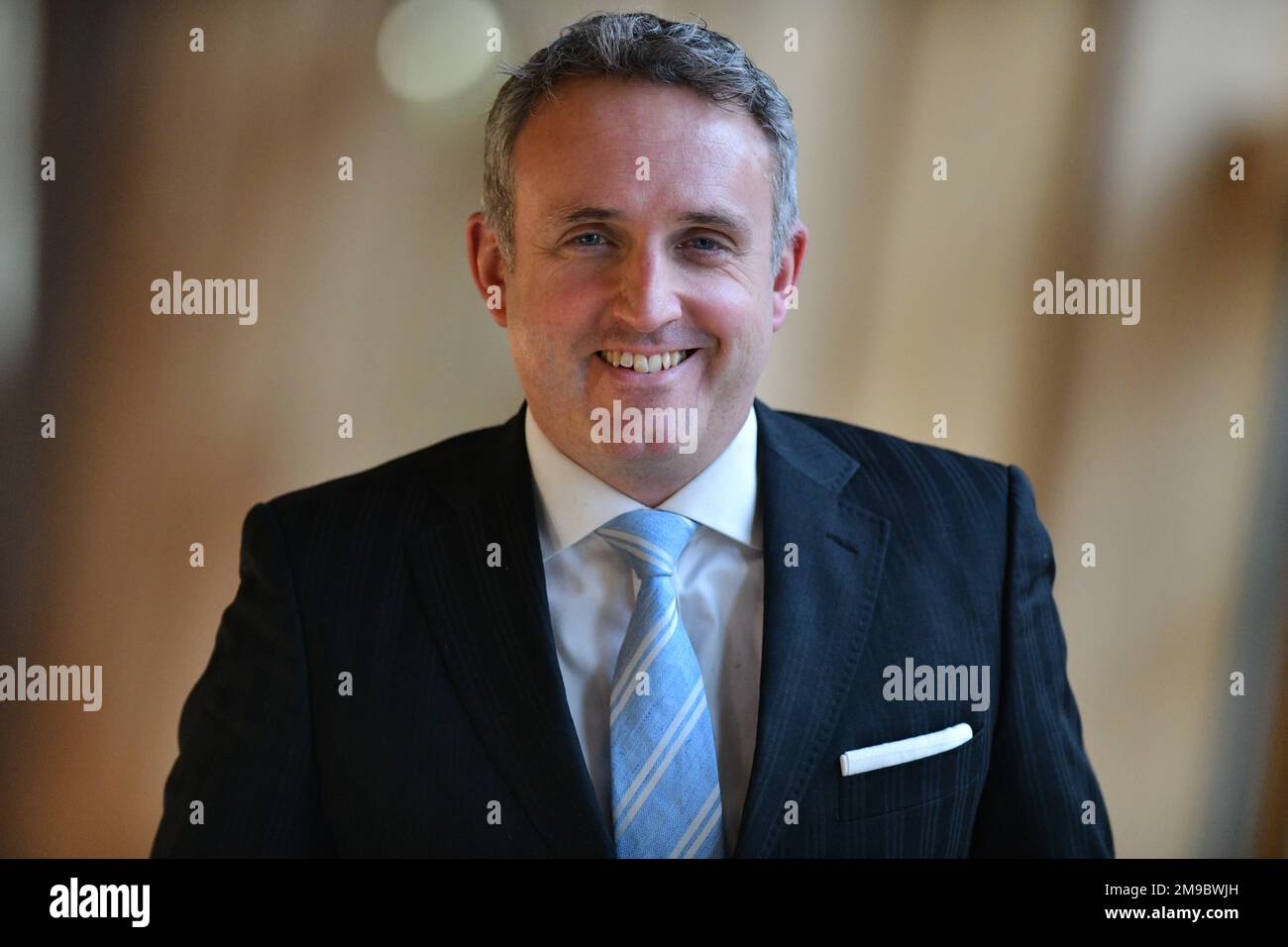 Edinburgh Scotland, UK 17 January 2023 Alex Cole-Hamilton at the ...