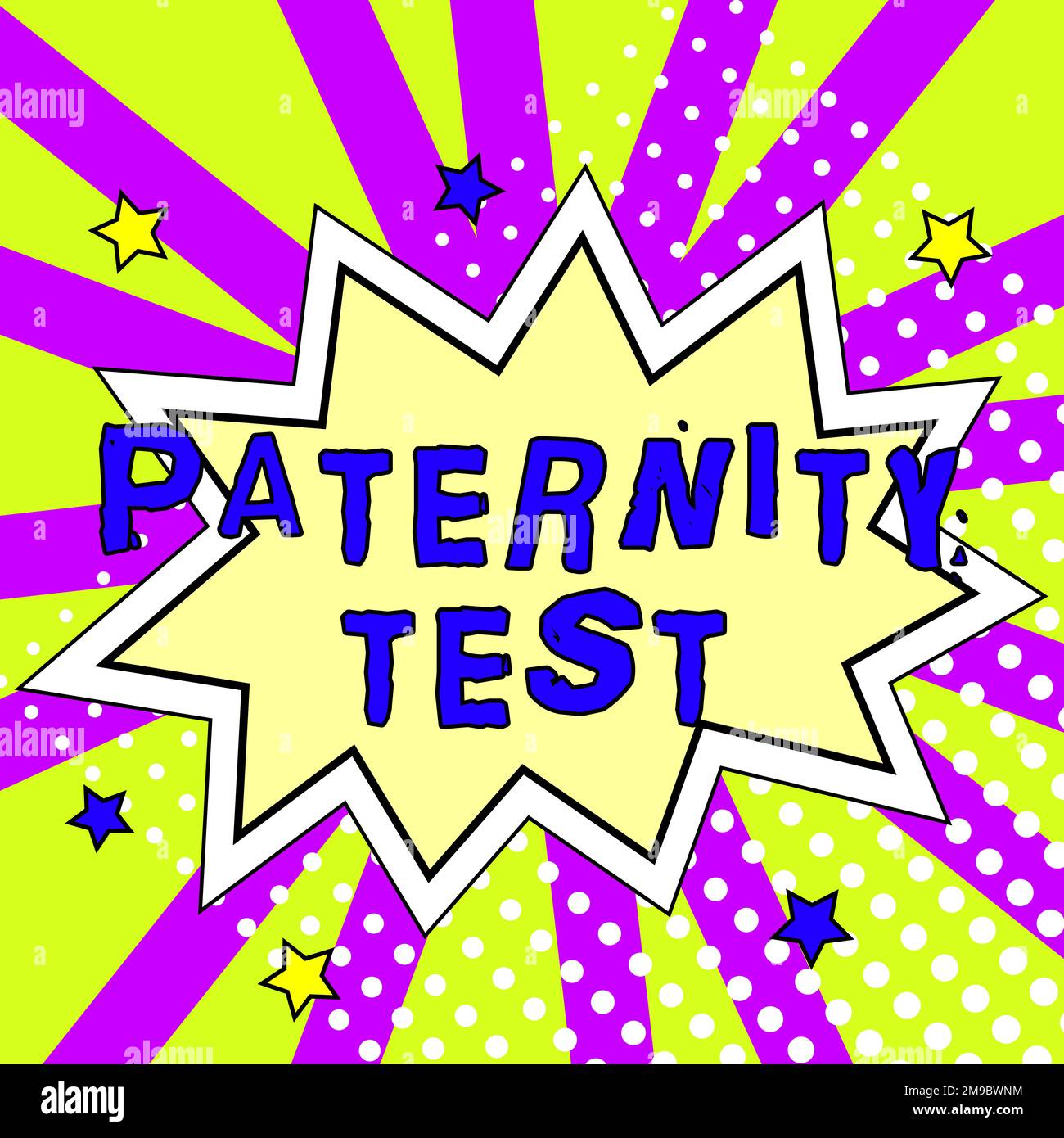 Inspiration showing sign Paternity Test. Word Written on a test of DNA ...