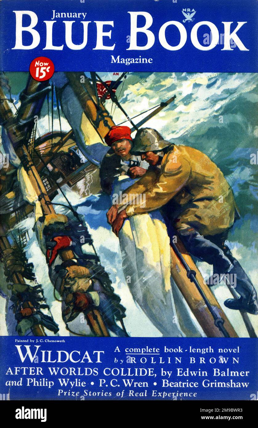 Pulp magazine cover hi-res stock photography and images - Alamy