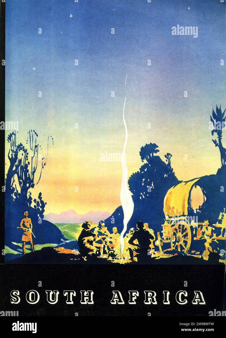 Travel advert, South Africa Stock Photo - Alamy