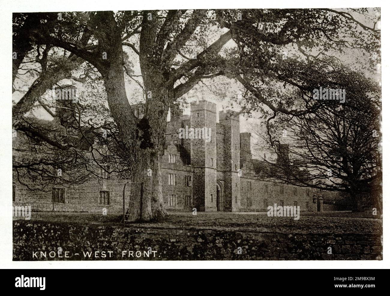 Knole House, West Front, Kent Stock Photo - Alamy