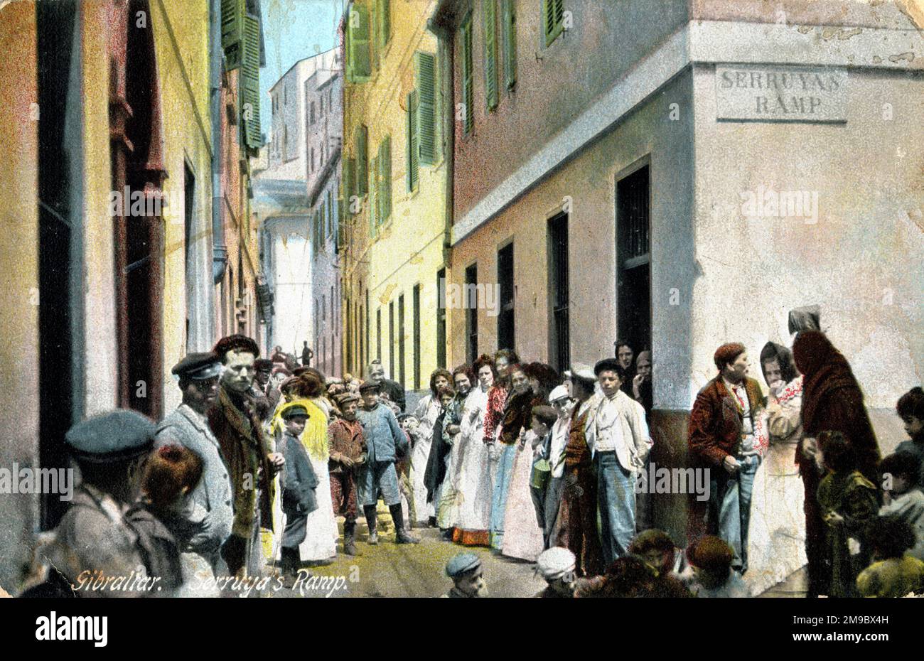 Serruya's Ramp, Gibraltar Stock Photo - Alamy