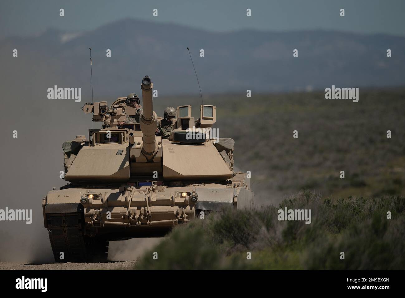 Abrams Tanks from A Company, 2-116th Combined Arms Battalion, 116th ...