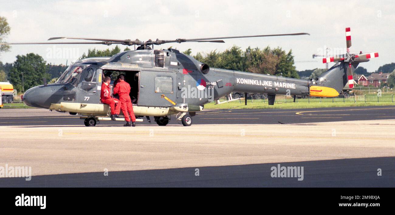 Koninklijke Marineluchtvaartdienst - Westland SH-14D Lynx Mk.81 277 ...