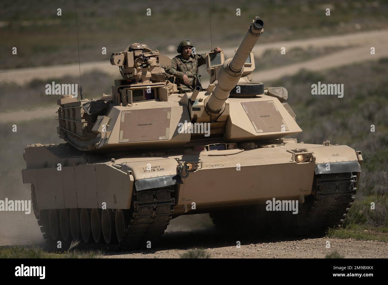 Abrams Tanks from A Company, 2-116th Combined Arms Battalion, 116th ...