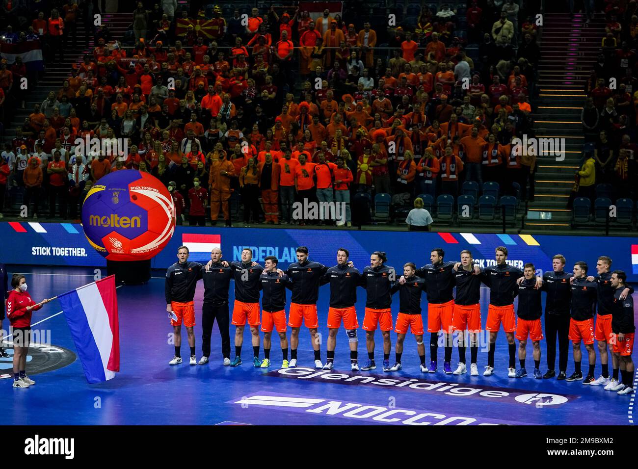 Krakow, Poland - JANUARY 17: Bobby Schagen of the Netherlands, Bart ...